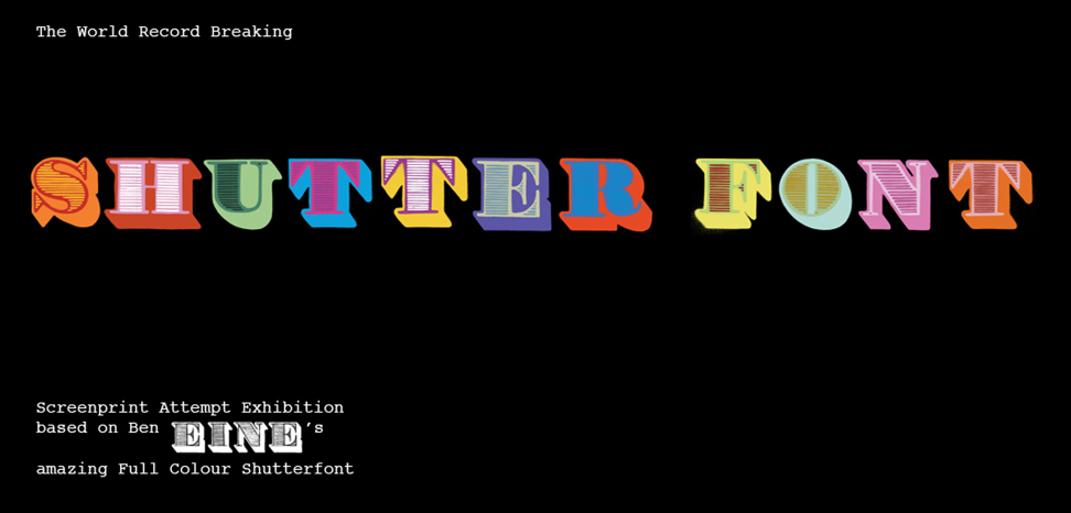 Shutter Font - Nelly Duff