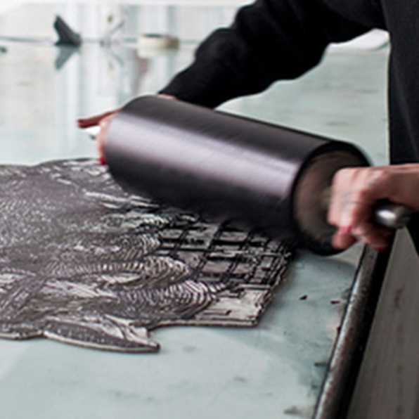 Lino Printing - Nelly Duff