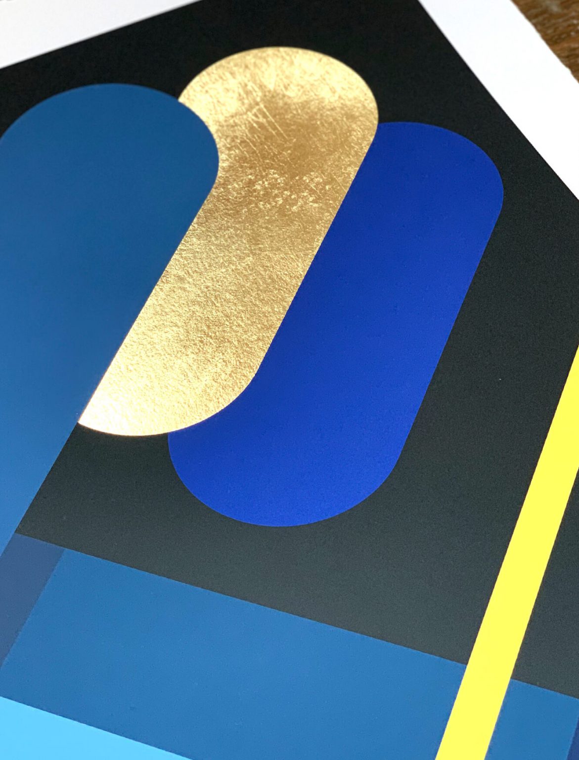Halcyon - 24ct Gold Leaf by Florence Blanchard - Nelly Duff