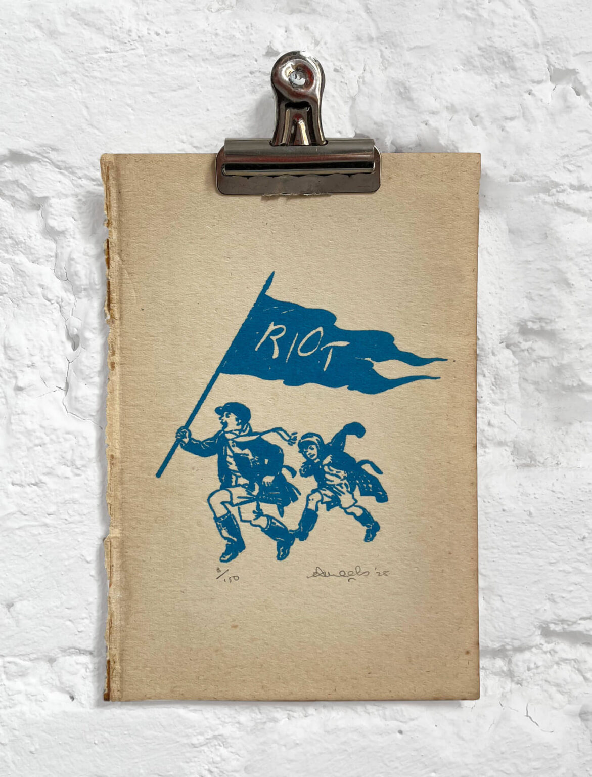 Let's Riot - blue by Ceal Warnants - Nelly Duff